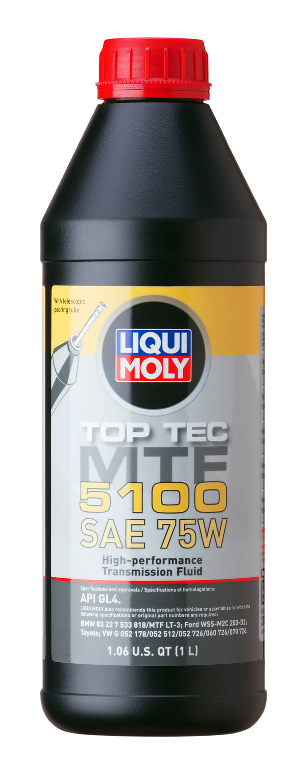 LIQUI MOLY 1L Top Tec MTF 5100 Gear Oil SAE 75W – Mexico Racing League