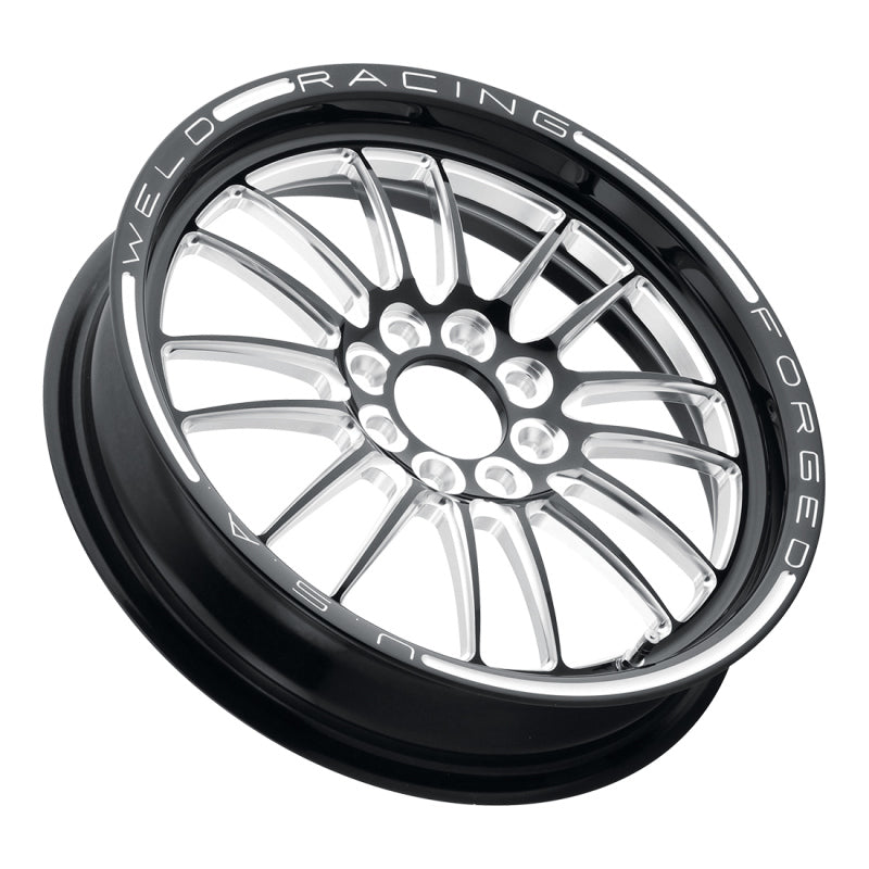 Weld Tuner Import 15x3.5 / 4x100mm BP / 2.25in. BS 1-Piece Black Wheel ...